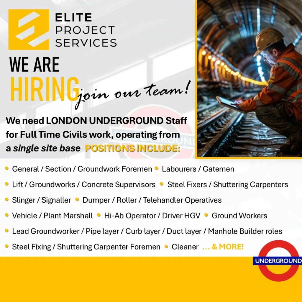 JOB OPPORTUNITIES. – Elite Project Services