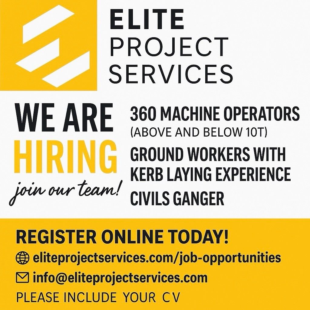JOB OPPORTUNITIES. – Elite Project Services